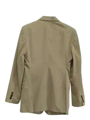 Prada Single-breasted Cotton Jacket - Neutrals