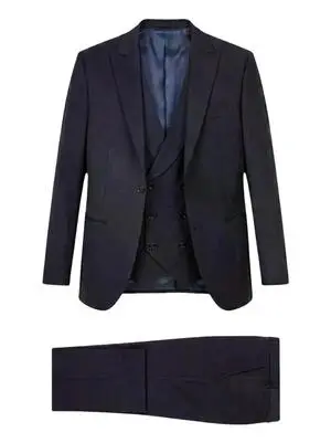 LUIGI BIANCHI MANTOVA Three-piece Suit - Blue