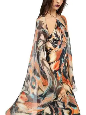 ROBERTO CAVALLI Open-back Maxi Dress