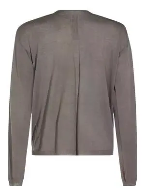 Rick Owens Tower Cut-out Detail Sweater - Grey
