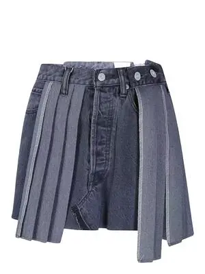 KURO Kuro Remake Denim Mark XIII Mini Skirt