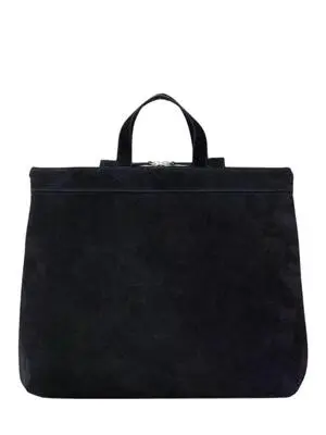 Marsèll Borso Suede Zip-top Tote Bag Blue