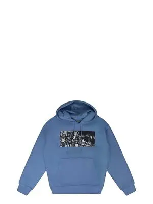 DENIM TEARS Srca Graphic 2 Hoodie - Blue