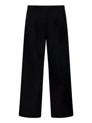 Gucci Gg Supreme-jacquard Trousers - Black