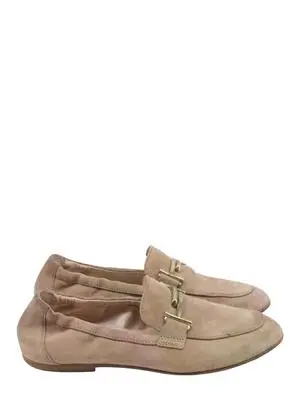 TOD'S Double T Elastic Loafers - Neutrals