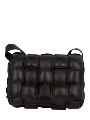 Bottega Veneta Cassette Padded Cross Body Bag - Brown