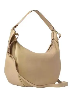 SKYTOS Luna Leather Shoulder Bag - Neutrals