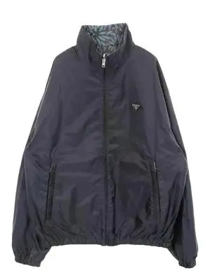 Prada 2010s Re-nylon Reversible Jacket - Blue
