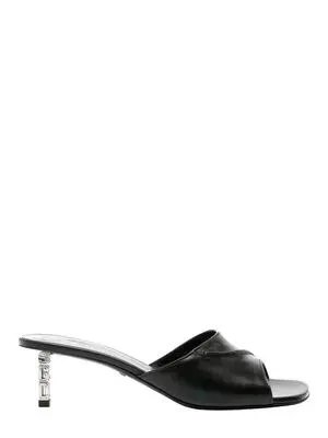 Gcds 60mm Logo-heel Sandals - Black