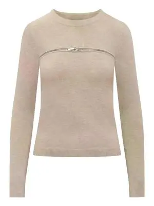 Isabel Marant Étoile Gio Zip Sweater - Neutrals