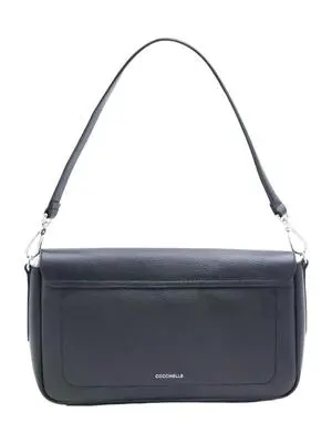 COCCINELLE Pebbled-leather Shoulder Bag - Black