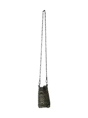 Rabanne 1969 Iconic Mini Shoulder Bag - Silver