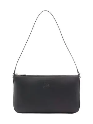 CHRISTIAN LOUBOUTIN 2020s Loubila Leather Shoulder Bag - Black