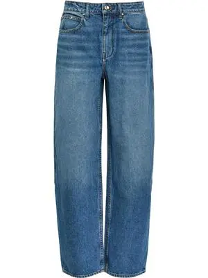 Ossou Rider Straight-leg Denim Jeans - Dark Blue