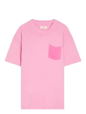 CHERRY LOS ANGELES Cherry Country Printed Cotton T-shirt - Fuchsia