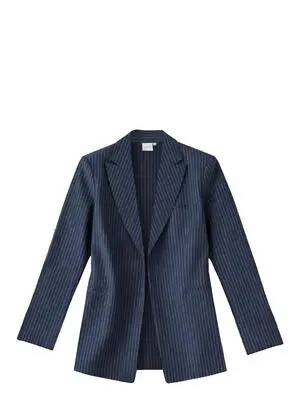 REISTOR The Weekday Blazer In Stripes - Blue