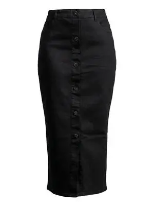 ESTHER SAADIA Stretch Denim Skirt - Black