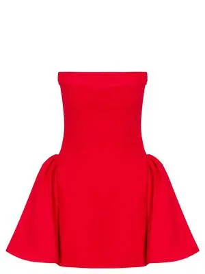 DELFI COLLECTIVE Marilyn Dress Crimson - Red