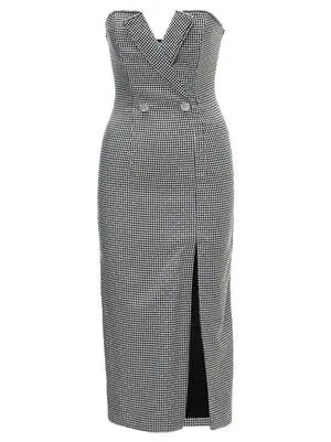 NISSA Embellished Midi Dress