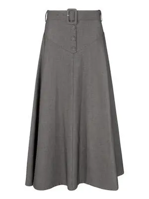 LOU&UP (FORMERLY LOUP CLOTHING) Fit & Flare Skirts Gray - Grey