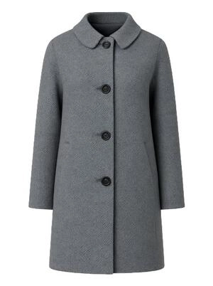 CONQUISTA Oversized Drop Shoulder Coat