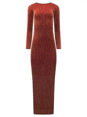 MAUI X LOLITA Monarch Vermillion Party Dress - Orange