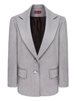 MANDRAGORA Oversized Blazer Estra Grey