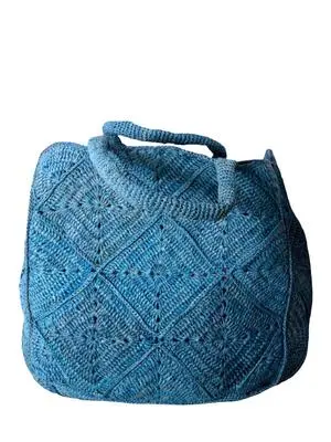 ZANATANY CONCEPTS Nico- Jeans Tote Bag Blue