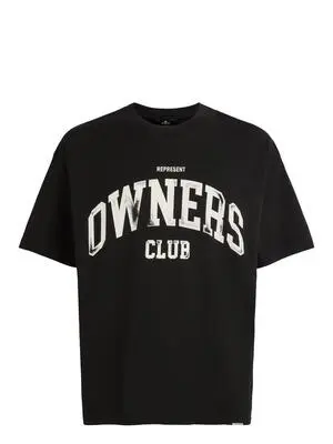 REPRESENT Cotton Owners Club T-shirt - Black