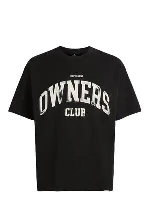 REPRESENT Cotton Owners Club T-shirt - Black