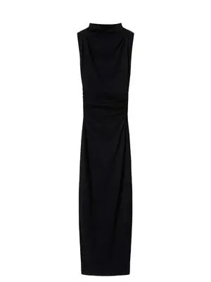 ALLSAINTS Stretch-cotton Katarina Maxi Dress - Black