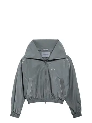 Balenciaga Technical Cotton Track Jacket - Grey
