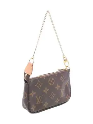 LOUIS VUITTON 2020 Pochette Monogram Shoulder Bag - Brown