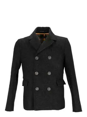 Dsquared2 Double-breasted Peacoat - Grey