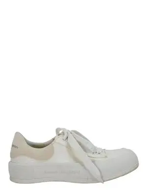 Alexander McQueen Lace-up Sneakers - White