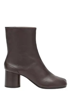 MAISON MARGIELA Mocha Tabi Ankle Boots - Brown