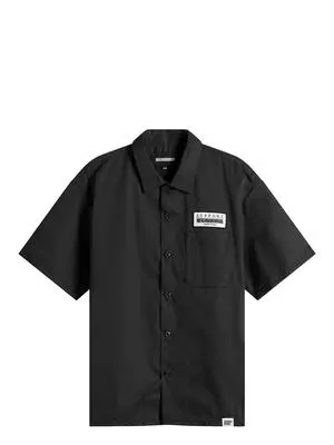 NEIGHBORHOOD Classic Short Sleeve Work Shirt 1 - Black