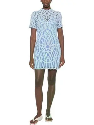 Simkhai Desiree Mini Dress - Blue