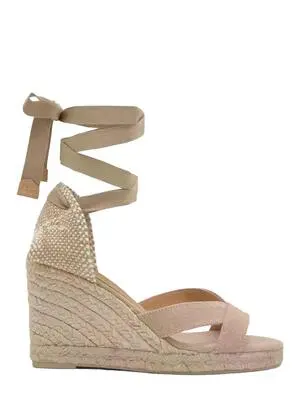CastaÑer Bailey Wedge Heeled Sandals - Neutrals