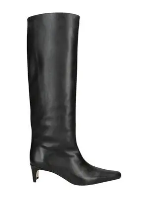 Staud Leather Wally Knee-high Boots 55 - Black