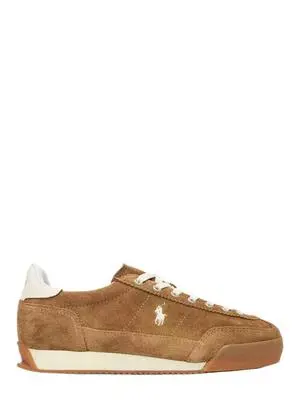 Polo Ralph Lauren Hester Leather Sneakers - Brown
