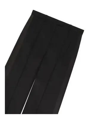 Givenchy Tuxedo Double-pleat Trousers - Black