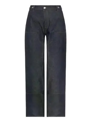 Victoria Beckham Multi-pocket Straight-leg Jeans - Blue