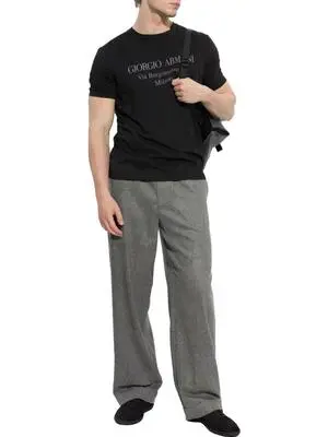 Giorgio Armani Cotton T-shirt - Black
