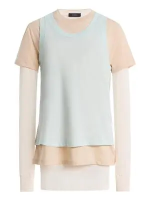 Wardrobe.NYC Layered Tee Mini - Multi
