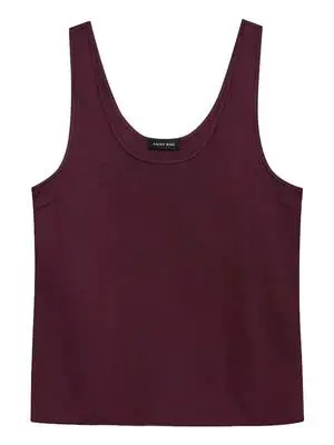 ANINE BING ANINE BING Lea Silk-Blend Top