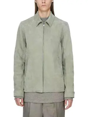 RICK OWENS Rick Owens Suede Zip-Up Jacket