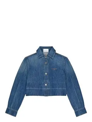Givenchy Denim Cotton Jacket - Blue