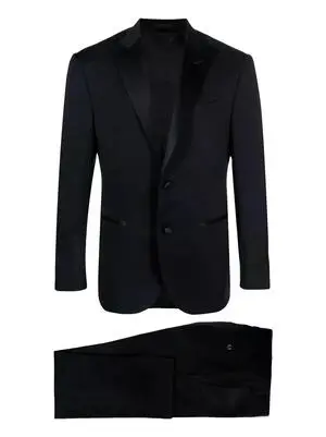 Corneliani Single-breasted Three-piece Suit - Blue