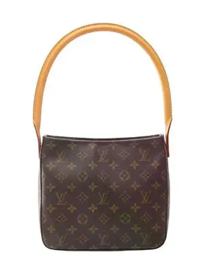LOUIS VUITTON 2002 Monogram Looping Mm Shoulder Bag - Brown